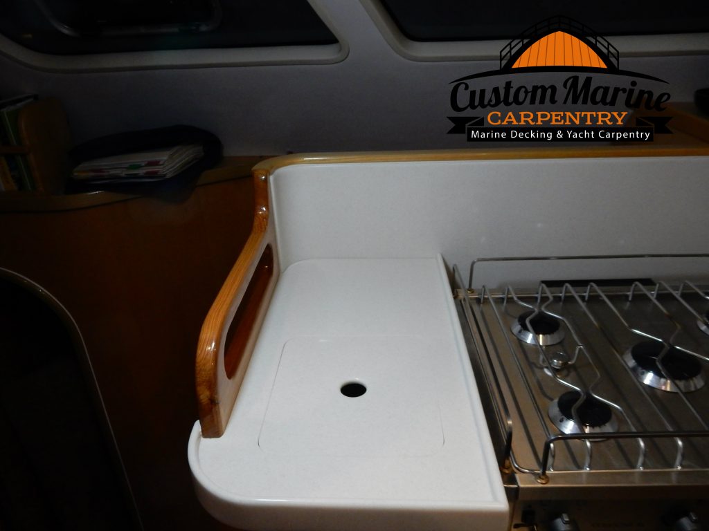 Sail in Style: Corian Countertops for Boat Kitchens